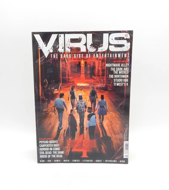 VIRUS - THE Dark Side of Entertainment Ausgabe 107 04/2022 - UNGELESEN ...