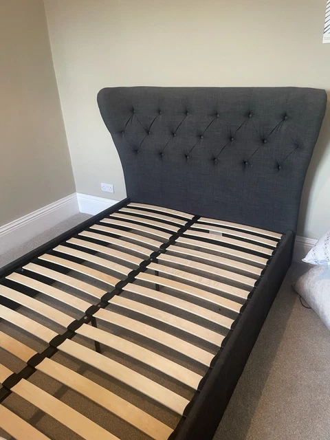 NEXT FABRIC DOUBLE Bed Frame £104.68 - PicClick UK