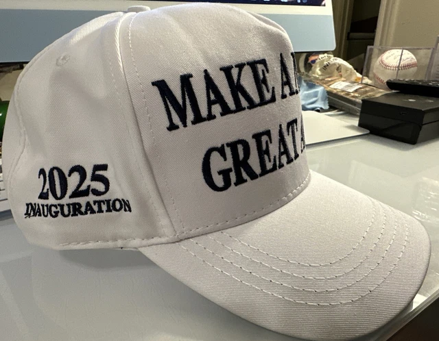 2025 47TH PRESIDENT DONALD J TRUMP INAUGURATION OFFICIAL MAGA HAT CALI ...