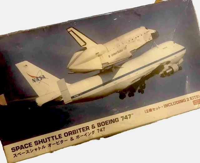 SPACE SHUTTLE ORBITER & Boeing 747 (2 Kits) Hasegawa 1/200 Scale Model ...