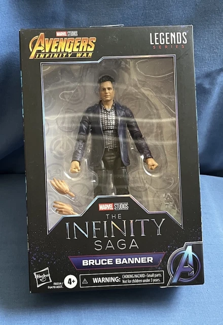 HASBRO MARVEL LEGENDS Series The Infinity Saga Bruce Banner Misb £13.15 ...