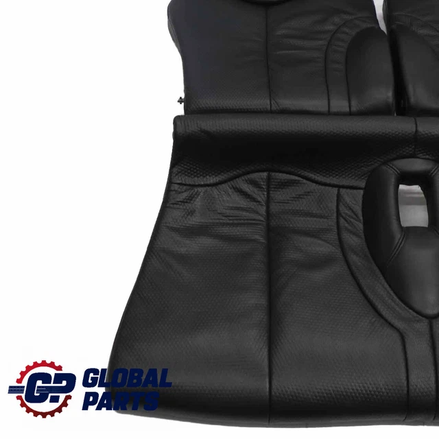 SEATS MINI COOPER R50 R53 Panther Black Leather Profile Front Rear Seat ...