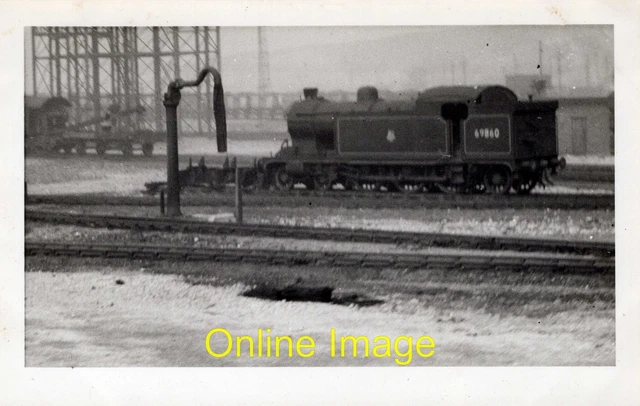 RAILWAY PHOTO 6X4 ex LNER A8 4-6-2T 69860 Stabled at unknown location ...