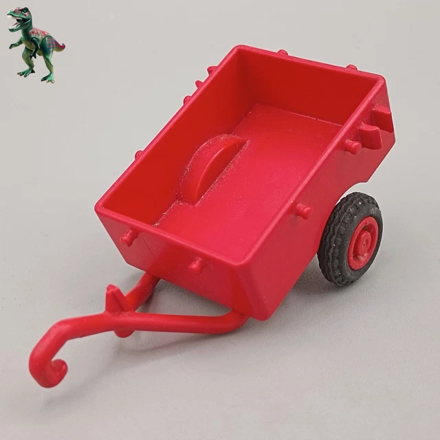 PLAYMOBIL CARRELLO ROSSO rimorchio taglialegna pastore bicicletta 3078 ...