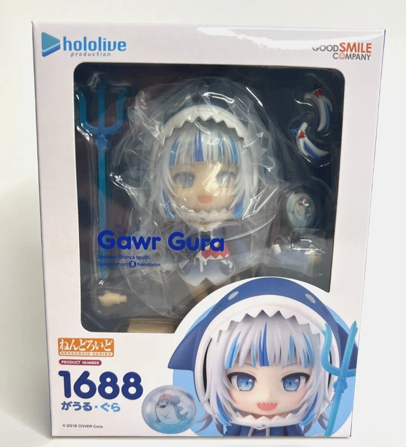 HOLOLIVE GAWR GURA Nendoroid Figure 1688 Good Smile New Sealed - US ...