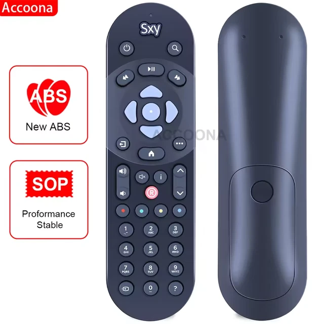 SKY Q BOX TV Set Top Box Universal IR Remote Control Controller URC ...