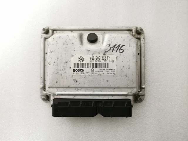 VW BEETLE 1.9 TDI ALH Motorsteuergerät Steuergerät Motor Modul ECU ...