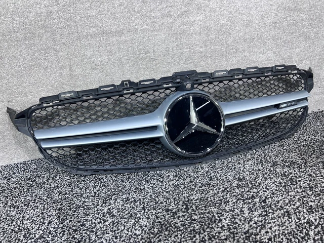 2019 - 2022 Genuine Mercedes W205 C43 & C Class Bumper Grill & Badge ...