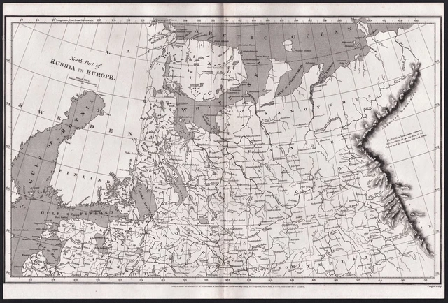 RUSSIA RUSSIA MAPPA mappa fabbro incisione 1809 EUR 15,99 - PicClick IT