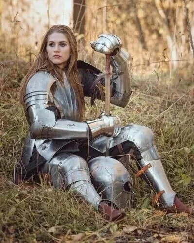 MEDIEVAL KNIGHT BRAVE Lady Armour, Female Fantasy Costume, Cosplay ...