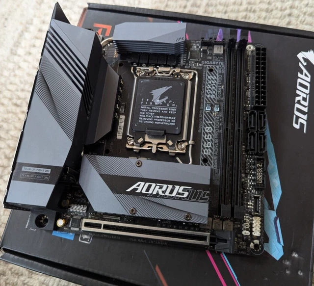 GIGABYTE B660I AORUS PRO DDR4 Intel Socket 1700 Mini-iTX Motherboard £170.00 - PicClick UK