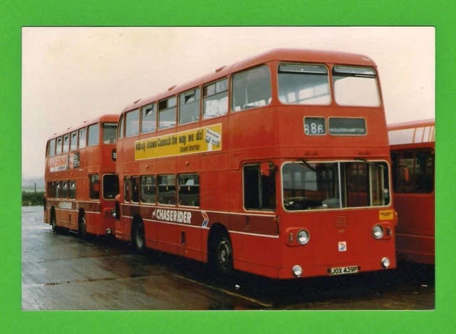 BUS PHOTO - Midland Red North 439 & 440 - 1976 ECW Daimler Fleetlines ...