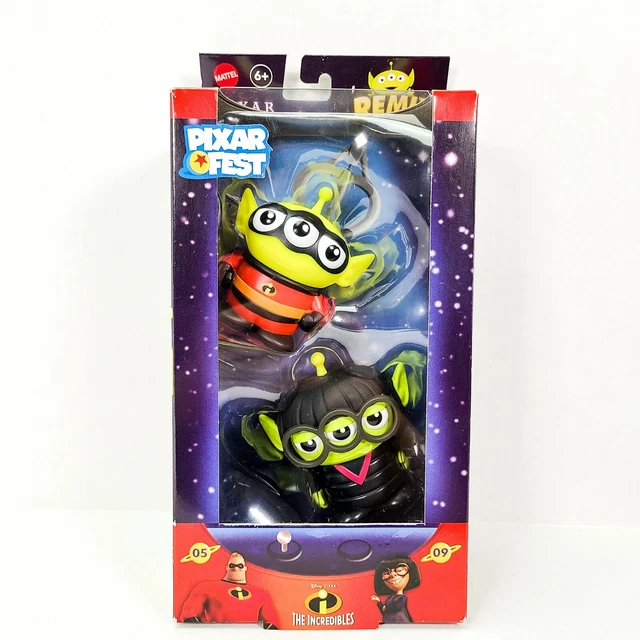 MATTEL DISNEY PIXAR Fest Alien Remix Toy Story Mr. Incroyable ensemble ...