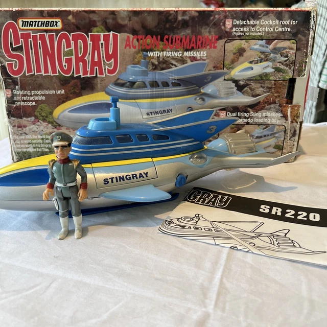 STINGRAY , GERRY Anderson 60s Tv Show + Rare BOXED 1992 Item VGC £186. ...