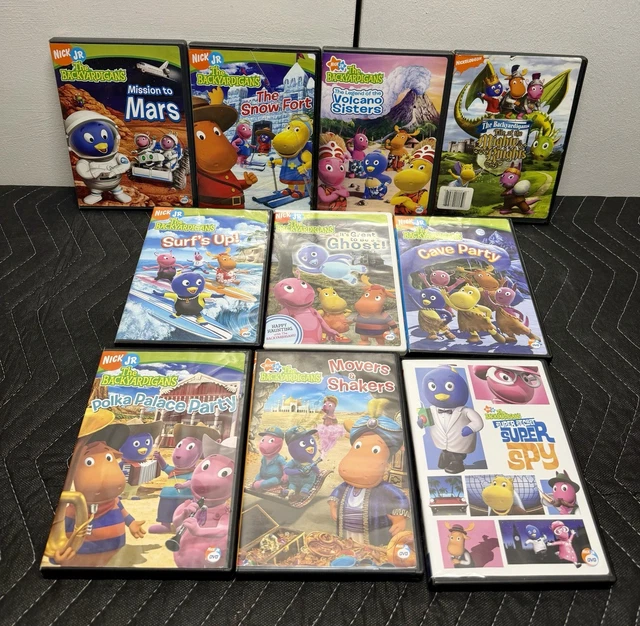 BACKYARDIGANS DVD LOT 10 Nick Jr. Mission To Mars. Snow Fort. Polka ...