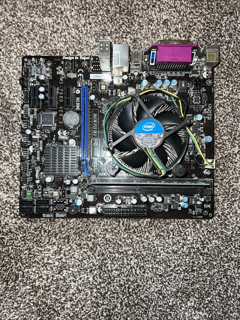 MSI H61M-P20 G3 Lga 1155 DDR3 Micro ATX motherboard Celeron 2.7 GHz ...