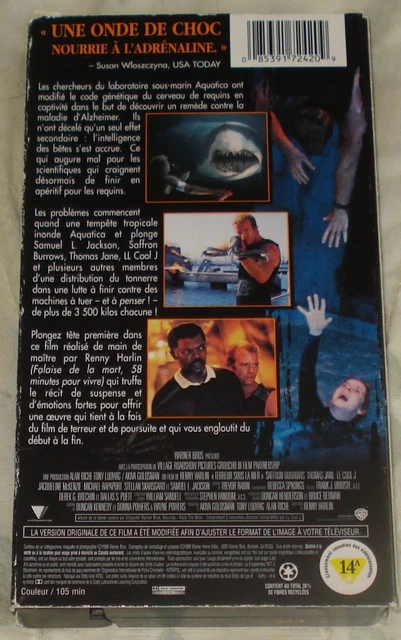 DEEP BLUE SEA (vhs,1999,french) working condition $10.00 - PicClick CA