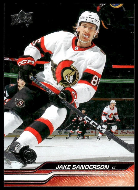 2023-24 PONTE SUPERIORE #378 Jake Sanderson Ottawa Senators Hockey EUR ...