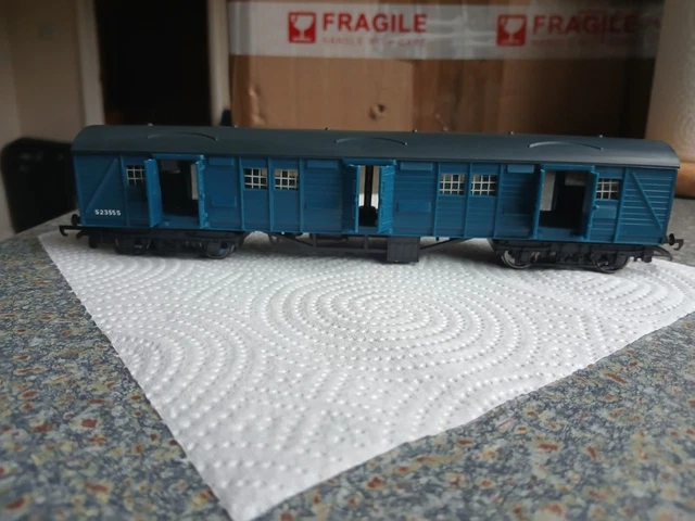 TRIANG HORNBY R226 Br Blue Southern Utility Van Parcels Coach S2355S ...