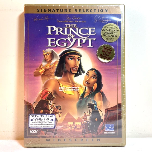 THE PRINCE OF EGYPT (1998) DVD Val Kilmer Animation Adventure Drama Musical NEW £9.39 - PicClick UK
