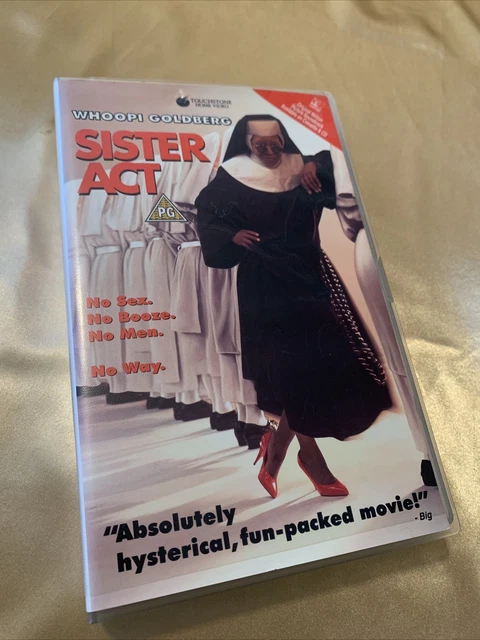SISTER ACT BIG Box Ex Rental Sample Vhs Video Tested £7.99 - PicClick UK