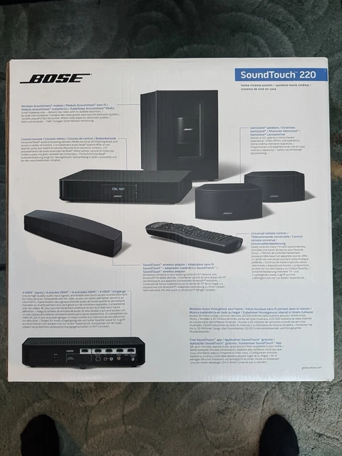 BOSE SOUNDTOUCH 220 Home Cinema System £182.72 - PicClick UK
