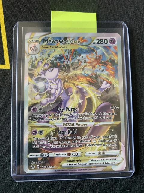 POKÉMON TCG MEWTWO VSTAR Crown Zenith: Galarian Gallery GG44/GG70 ...
