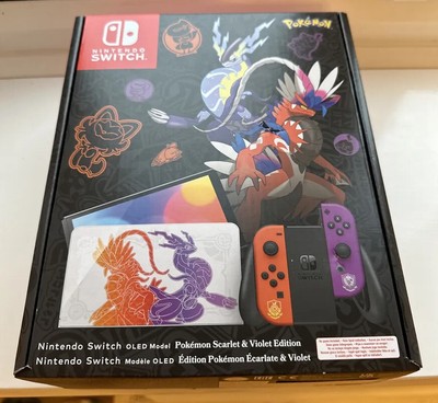 NINTENDO SWITCH OLED Pokemon Scarlet & Violet Edition Packaging - Box ...