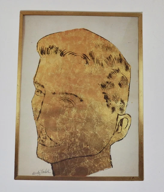 ANDY WARHOL ROBERT Miller Gallery 1988 exhibit tri-fold promo £667.72 ...