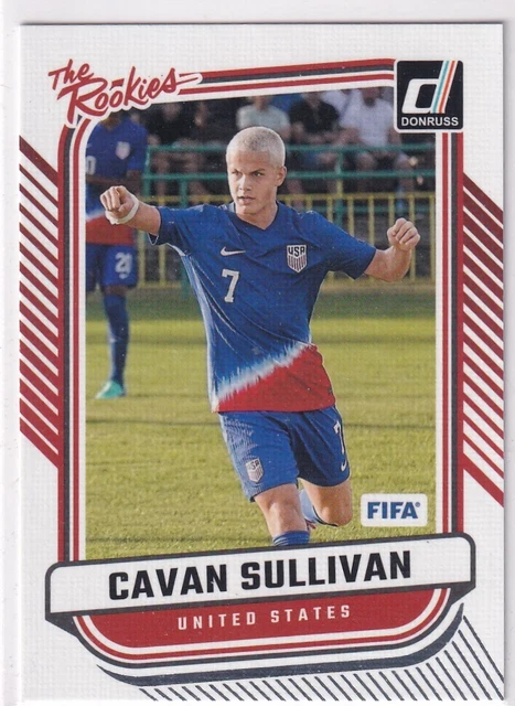 PANINI DONRUSS FÚTBOL Card 2024-25 N º 7 Cavan Sullivan The Rookie ...