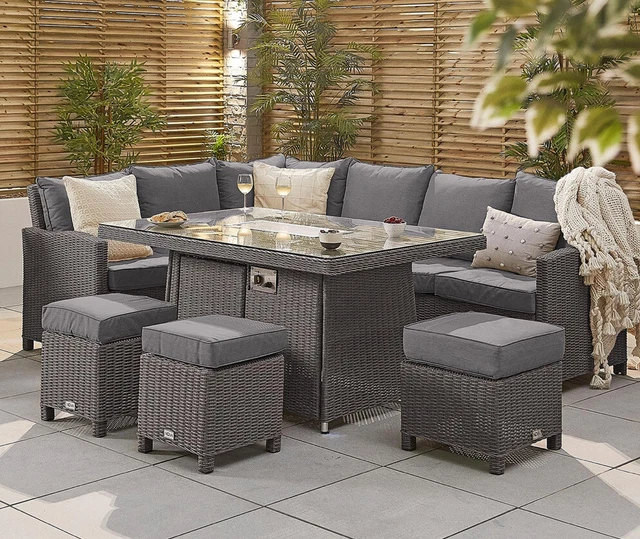 FIRE PIT TABLE (boxed new) NOVA Table Only!! No Gas Fittings £110.00 ...