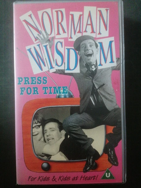 NORMAN WISDOM PRESS for Time VHS Video Tape £2.00 - PicClick UK