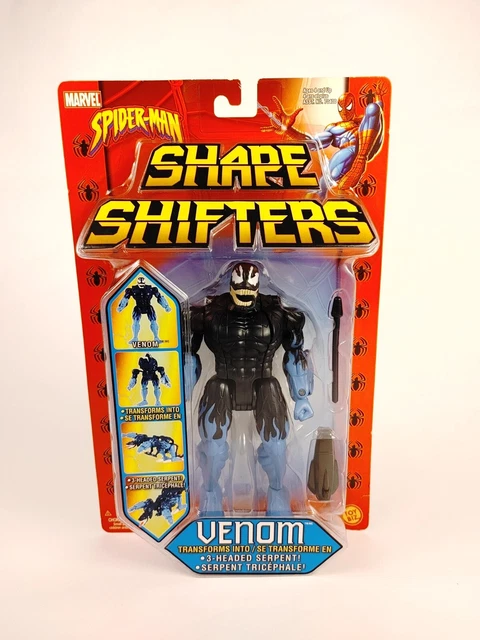 SPIDER-MAN &SHAPESHIFTERS& VENOM (turns into 3-Headed Serpent) by Toy ...