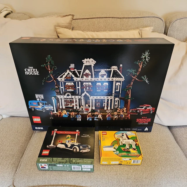 LEGO STRANGER THINGS The Creel House 11370 + GWP EXTRAS Sealed BNIB £ ...