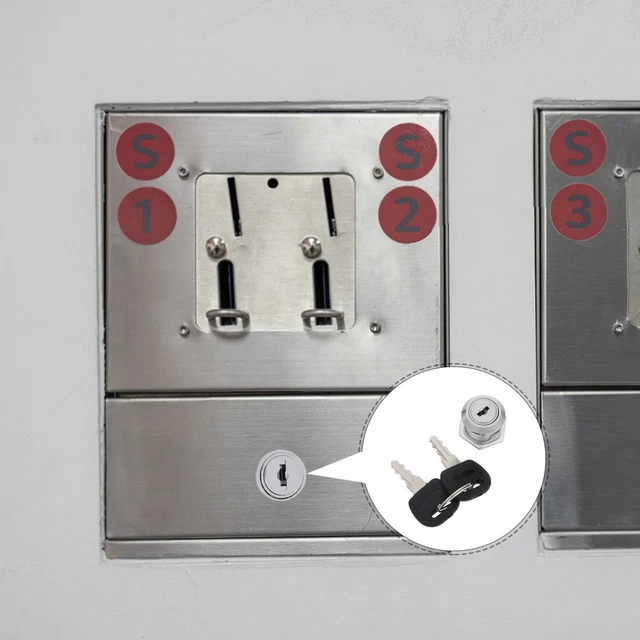 1 SET VENDING Machine Lock Assembly, High-Security Metal Lock For Candy ...