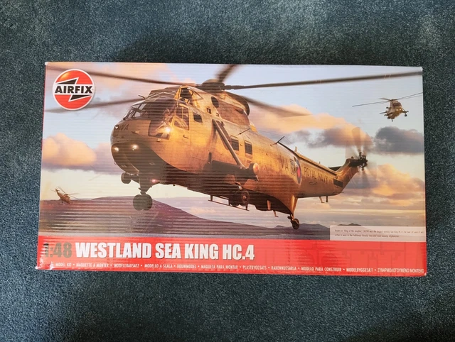 AIRFIX 1:48 WESTLAND Sea King HC.4 Helicopter Model Kit A11008 £45.00 ...