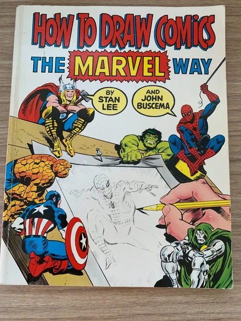 HOW TO DRAW Comics The MARVEL Way By Stan Lee and John Buscema £3.00 ...