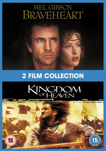 BRAVEHEART/KINGDOM OF HEAVEN (DVD) James Cosmo Michael Sheen Philip ...