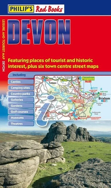 PHILIP'S RED BOOKS Devon: Leisure and..., Philip's Maps EUR 10,49 - PicClick FR