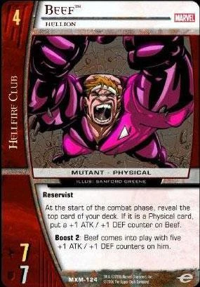 BEEF, HELLION - X-Men - Vs System EUR 1,00 - PicClick FR