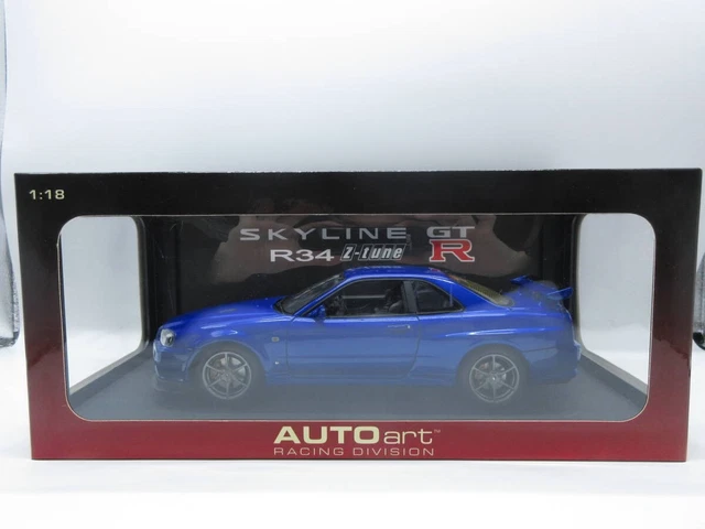 AUTOART 1/18 NISSAN SKYLINE GT-R R34 V Spec II EUR 212,27 - PicClick FR