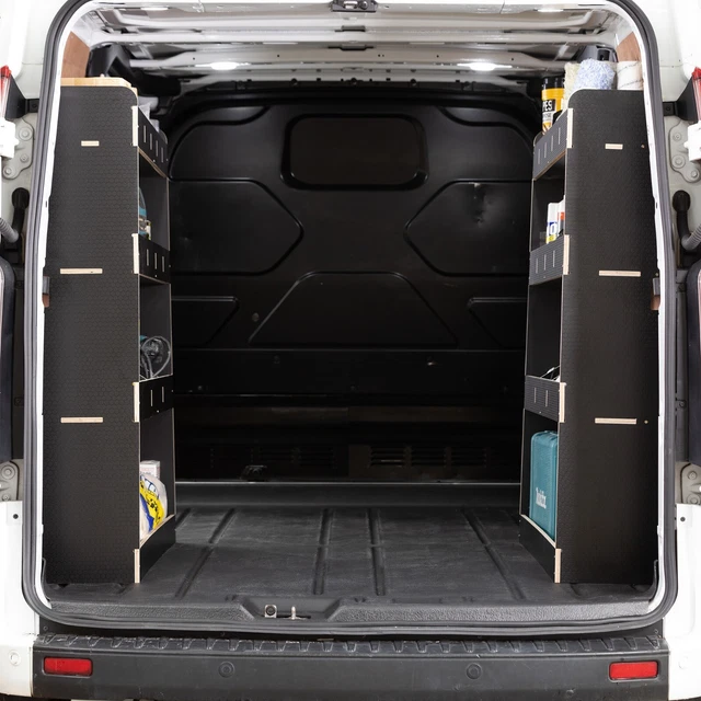 FORD TRANSIT CUSTOM SWB DOUBLE HEXABOARD Van Racking Tool Storage ...