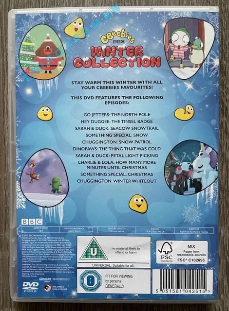 CBEEBIES WINTER COLLECTION (2017) DVD Region 2 £3.99 - PicClick UK
