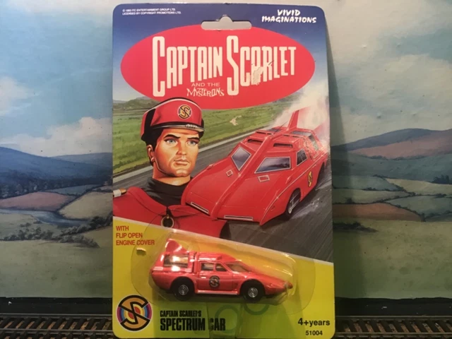Captain Scarlet Spectrum Patrol Car Bnip £750 Picclick Uk