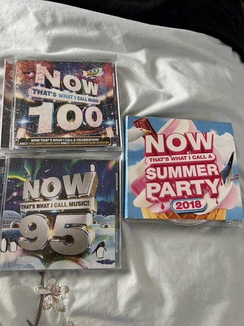 NOW 95/100 AND Summer Party 2018 Cd’s £3.49 - PicClick UK