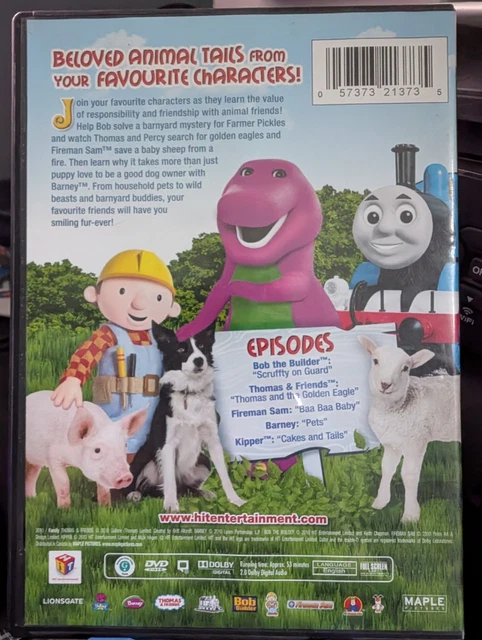 HIT FAVORITES: ANIMAL TAILS {Thomas & Friends, Barney, Bob the Builder ...