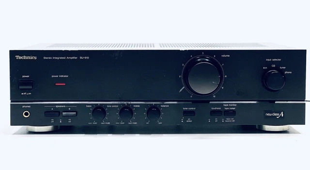 AMPLIFICATORE STEREO INTEGRATO Technics SU-610 anno 1990 EUR 130,00 ...