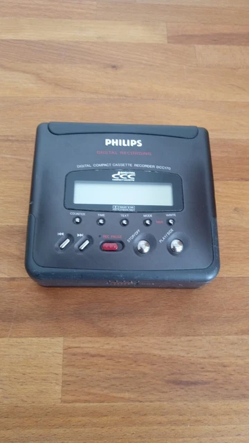 PHILIPS DCC 170 Digital Compakt Cassette Recorder Walkman EUR 78,00 ...