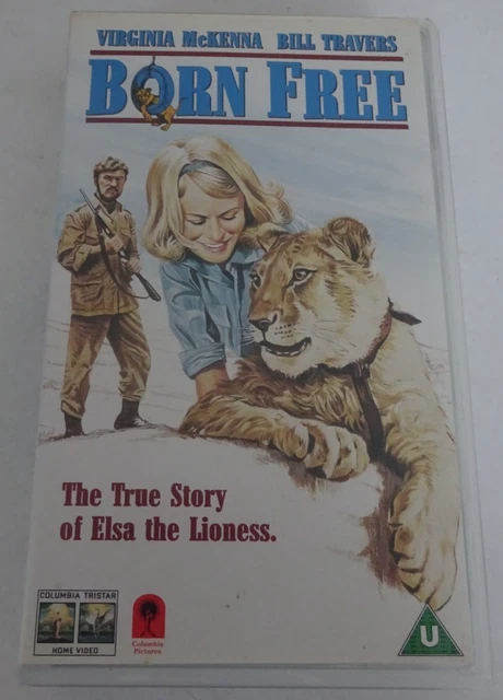 BORN FREE - Vhs Video £12.00 - PicClick UK