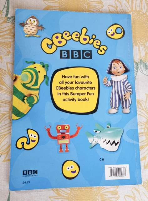 Y2K 2000S ZOOMER Cbeebies BBC Bumper Fun Activity Book Bob Builder ...